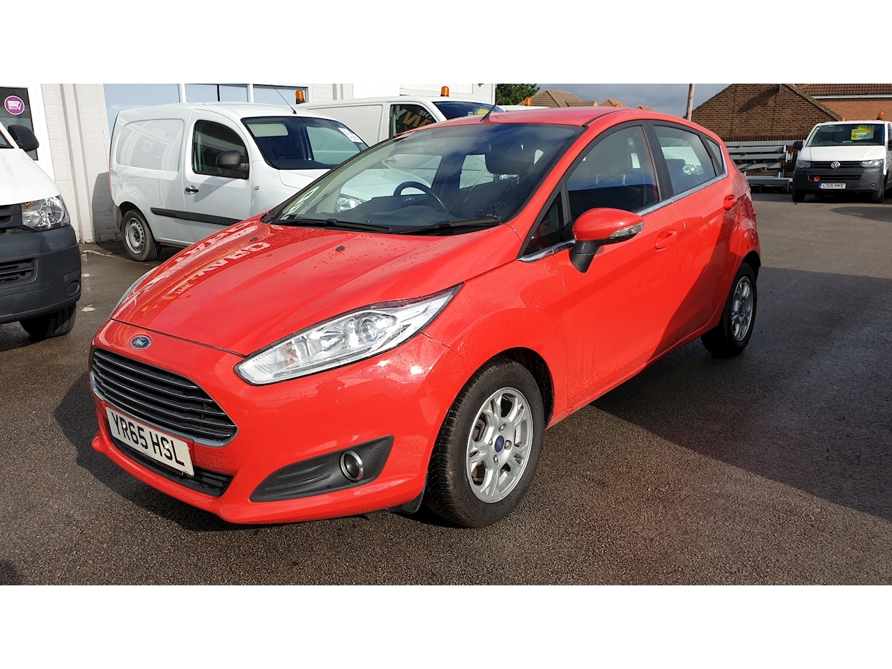 Used 2015 Ford Fiesta Zetec For Sale in Derbyshire (U4706) | The Van Yard