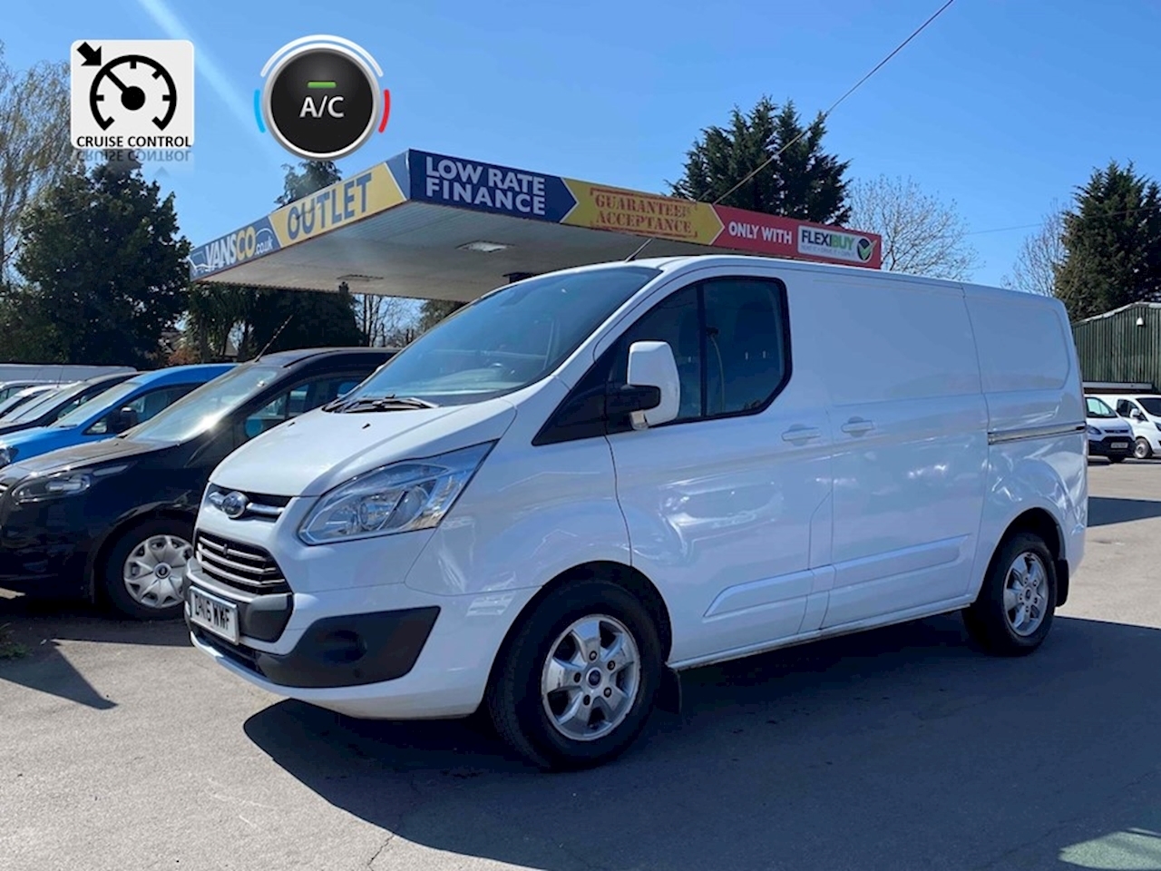 Used 2016 Ford Transit Custom 270 Limited Lr P/V For Sale in Hampshire ...