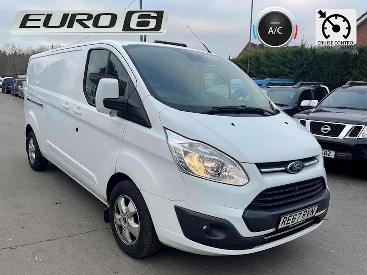 Used 2017 Ford Transit Custom 290 Limited Lr P/V For Sale in Hampshire ...