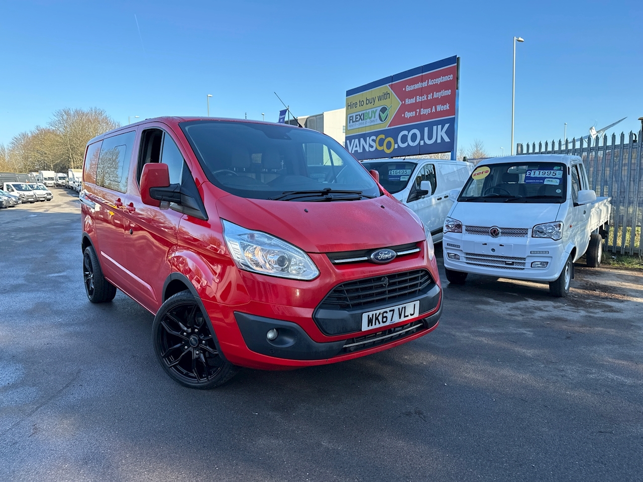 Used 2017 Ford Transit Custom Transit Custom 310 Limited Lr Dcb Panel ...