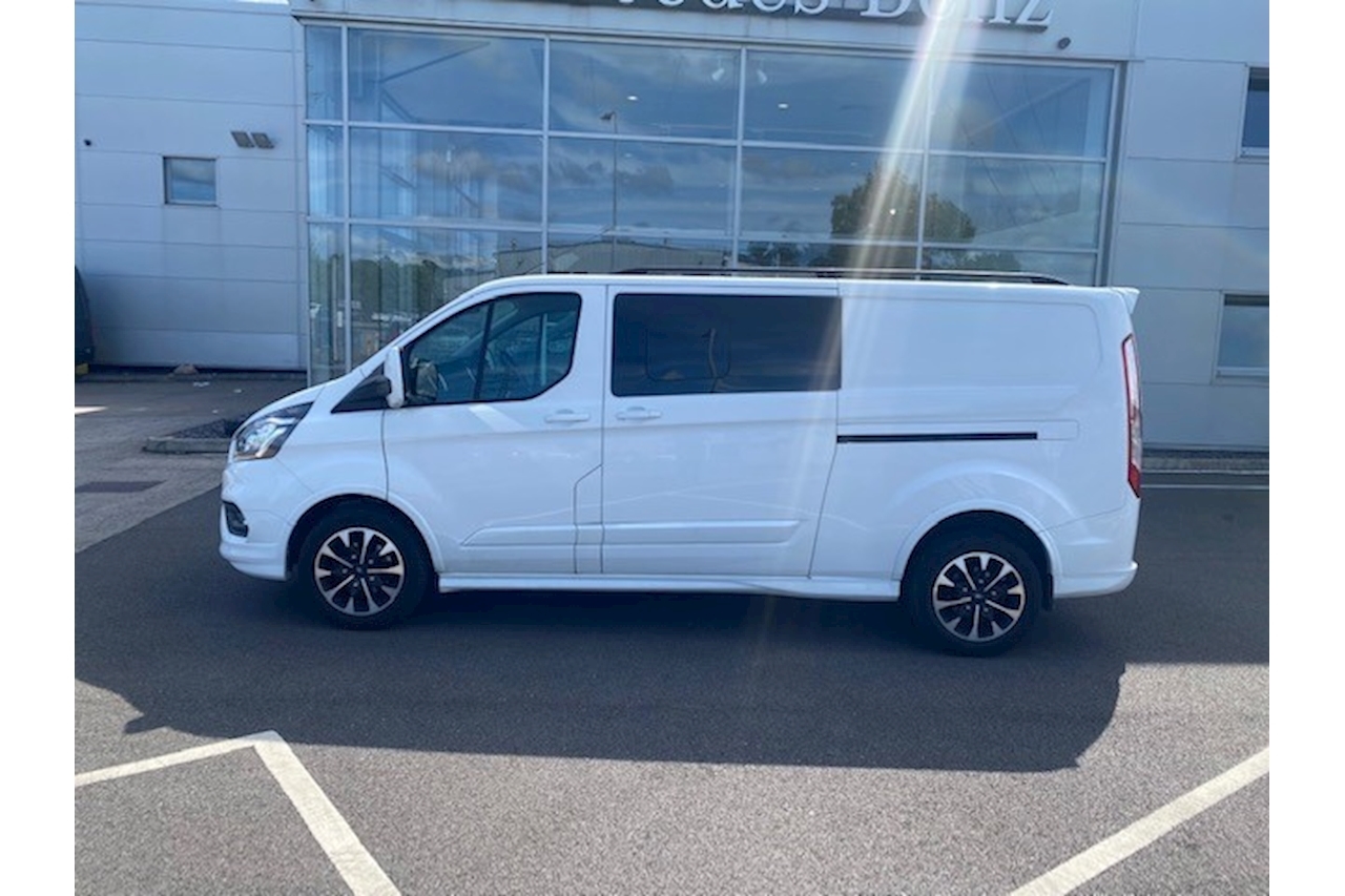Used 2019 Ford Transit Custom Double Cab in Van L2 H1 Sport 185PS ...