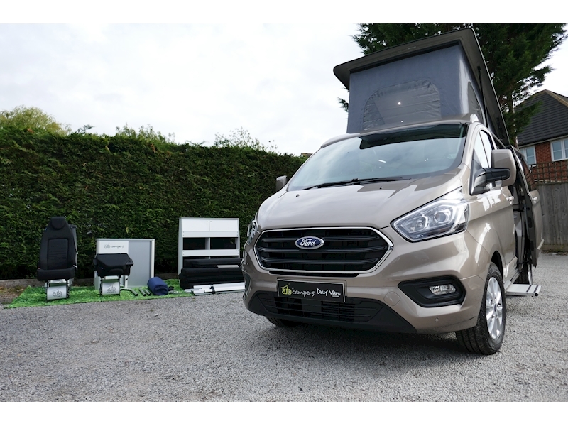 Used Ford Transit Custom Auto Camper pop top Day Van 170ps Limited ...