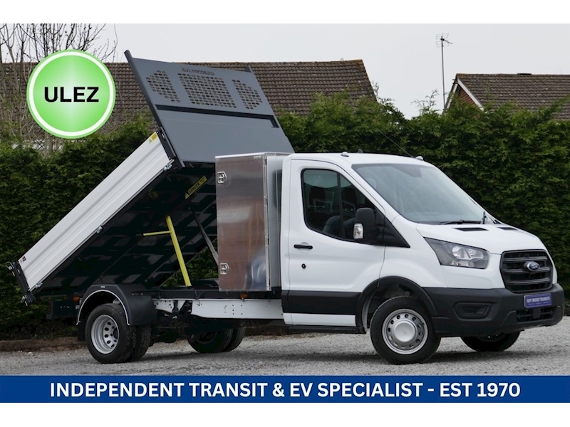 New 2023 Ford Transit 350 L3 Toolpod Tipper 130ps 2.0 Euro 6 DRW RWD ...