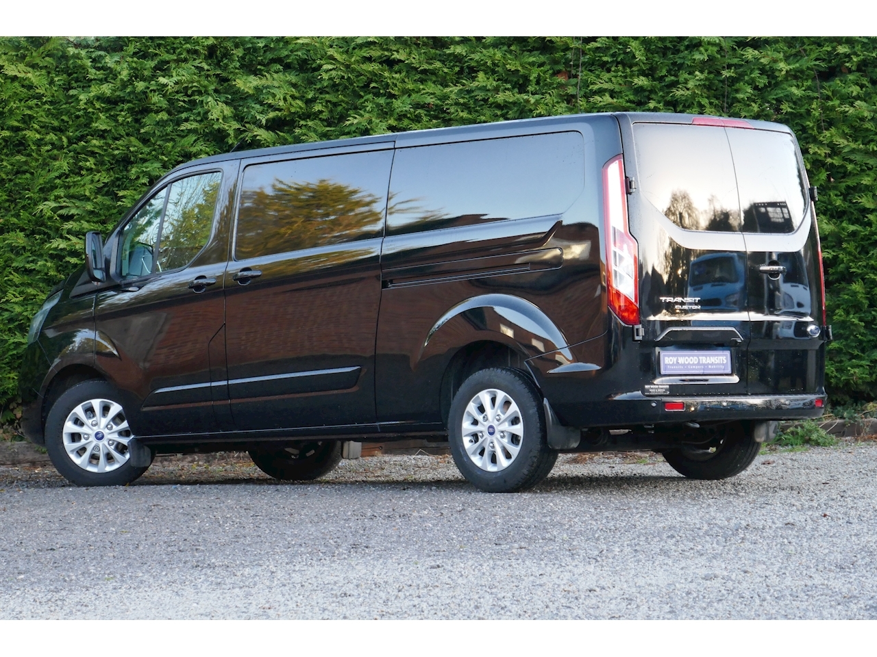 Used 2021 Ford Transit Custom 300 L2 Limited 130ps Euro 6 Van - Rear ...