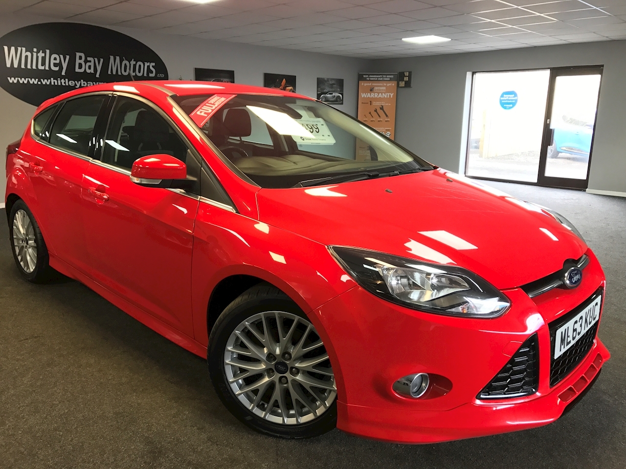 Used 2013 Ford Focus Zetec S For Sale (U128874) | Whitley Bay Motors