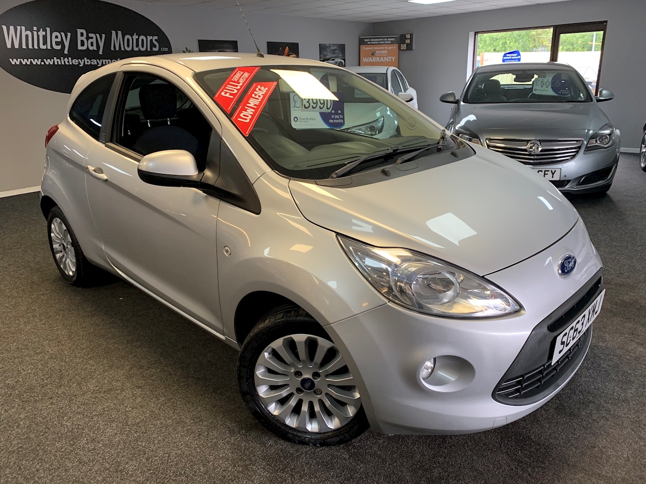 Used 2014 Ford Ka Zetec For Sale (U129954) | Whitley Bay Motors