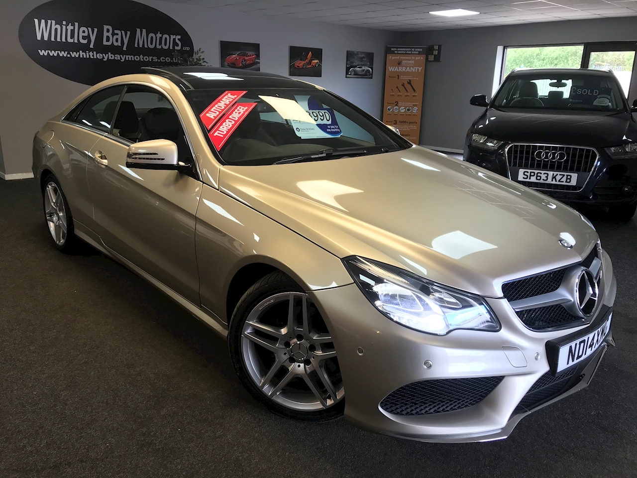 Used 2014 Mercedes-Benz E Class AMG Sport 2.1 2dr Coupe 7G-Tronic Plus ...