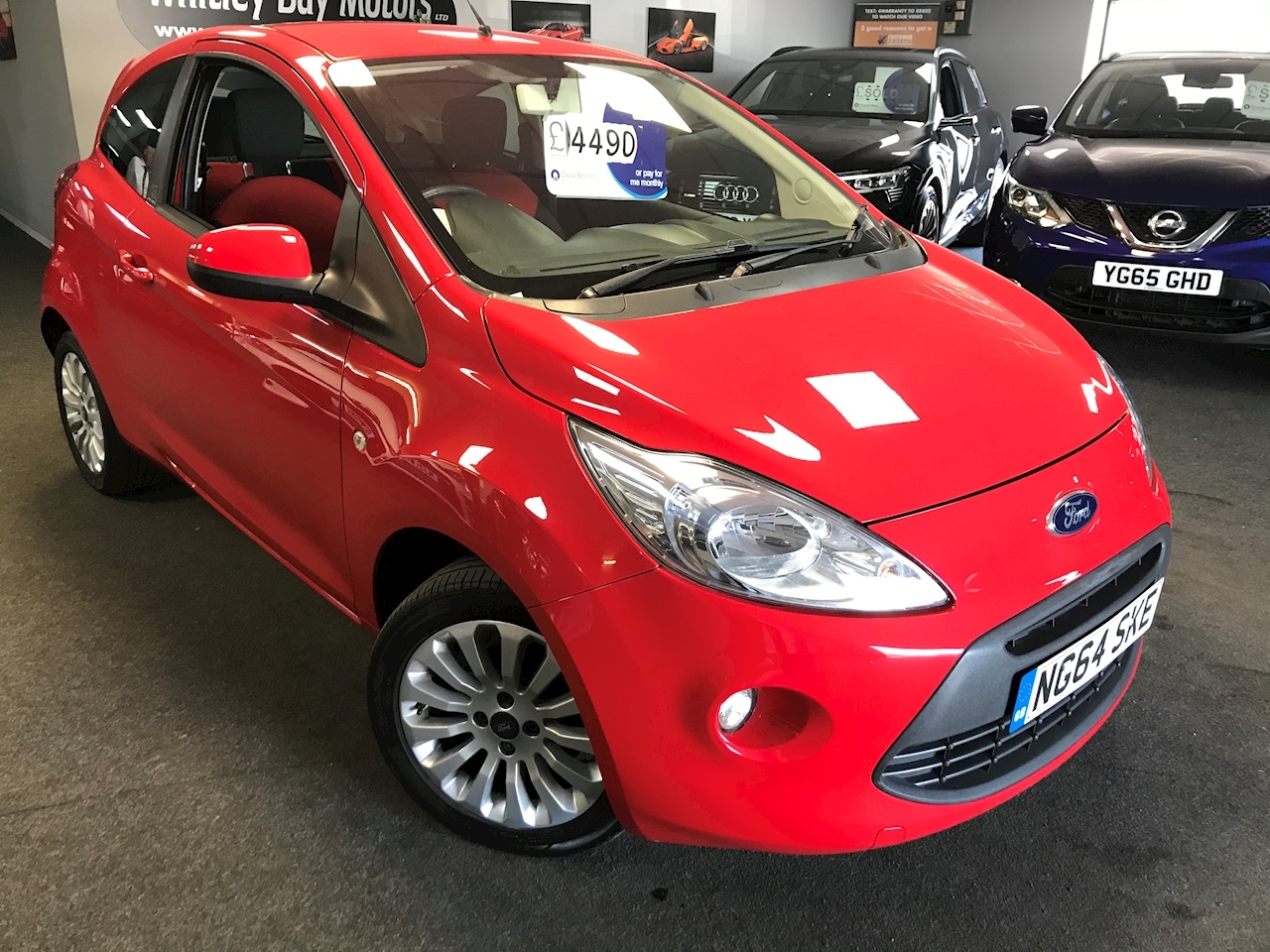 Used 2015 Ford Ka Zetec For Sale (U133384) | Whitley Bay Motors