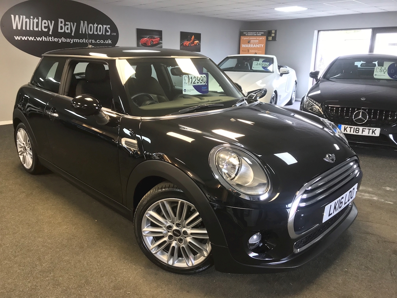 Used 2016 MINI 1.5 Cooper Hatchback 3dr Petrol Manual (s/s) (136 ps ...