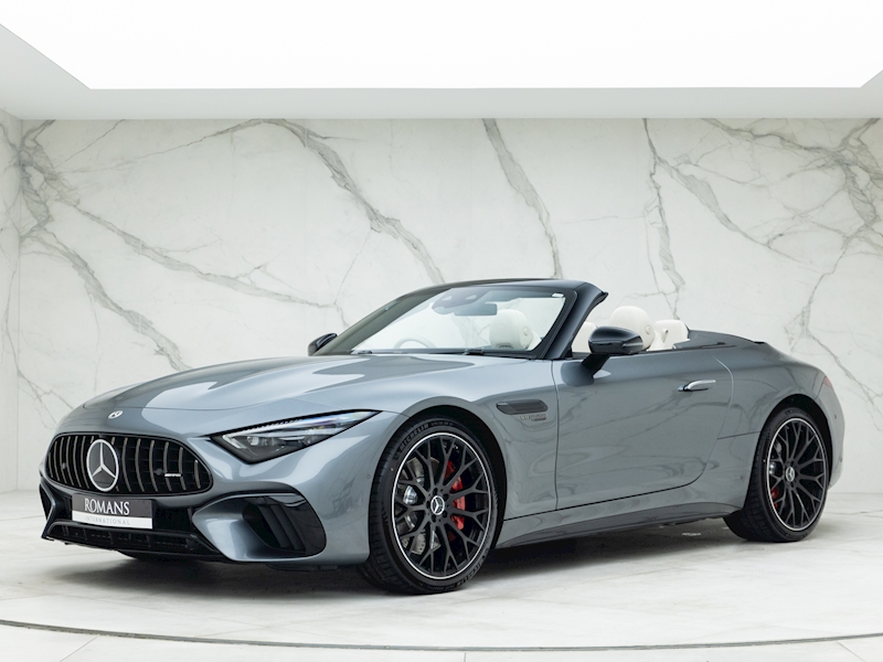 2022 Used Mercedes-Benz SL Class SL55 V8 BiTurbo AMG | MANUFAKTUR Alpine Grey