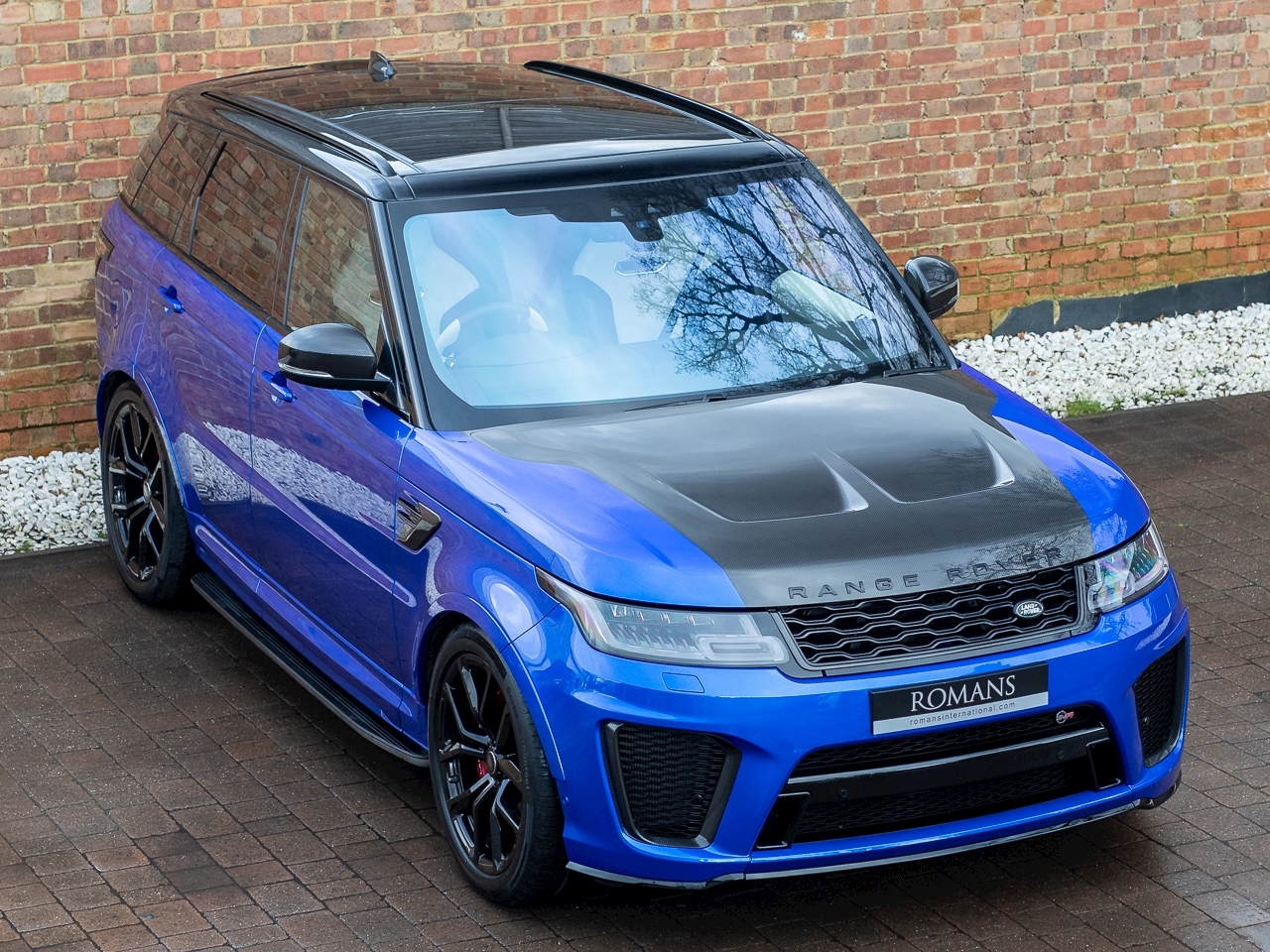 2018 Used Land Rover Range Rover Sport Svr | Velocity Blue
