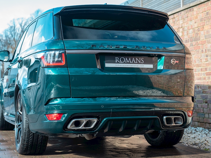 2019 Used Land Rover Range Rover Sport V8 Svr | British Racing Green
