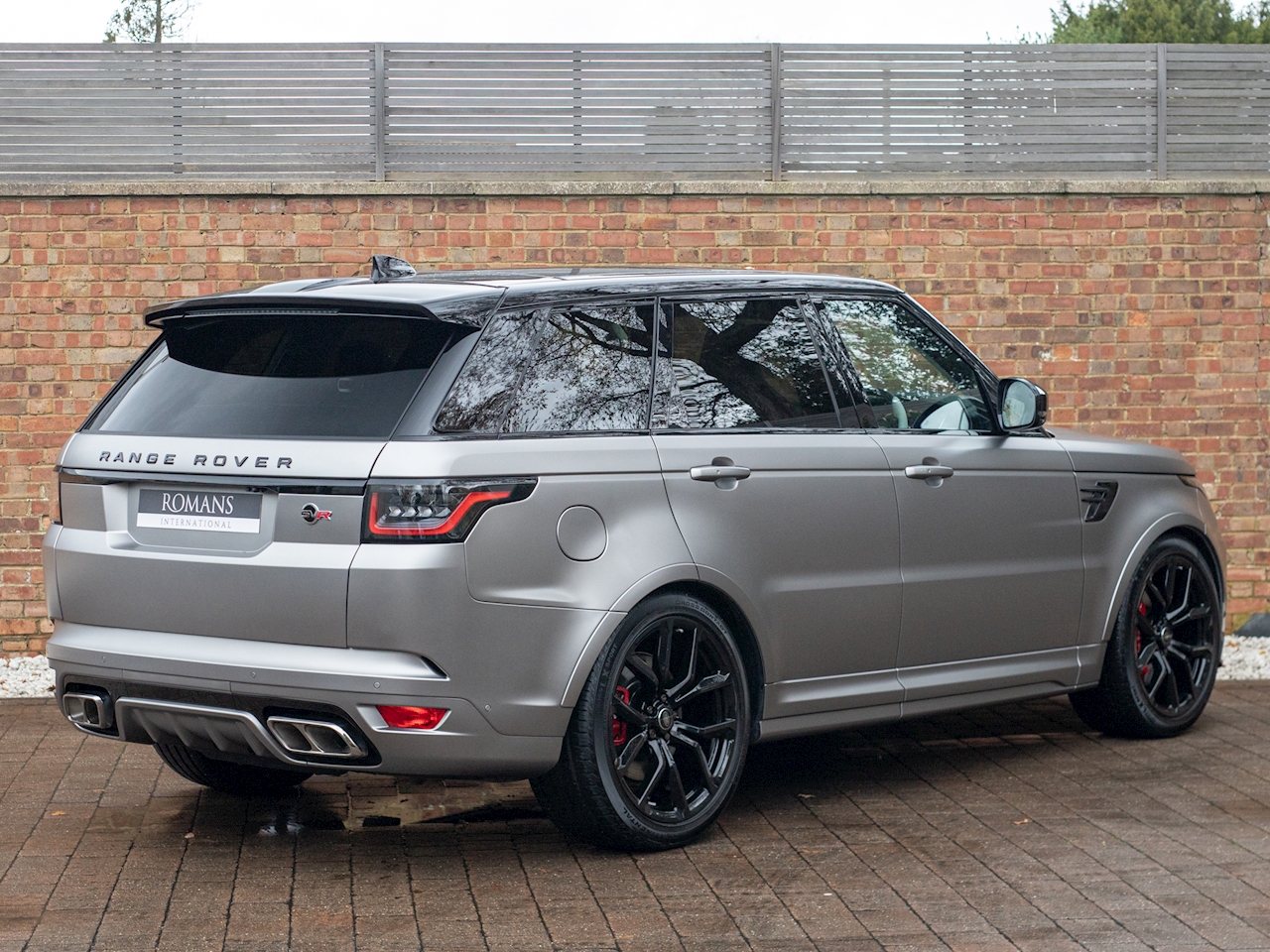 2019 Used Land Rover Range Rover Sport SVR | Flux Grey Satin Paint