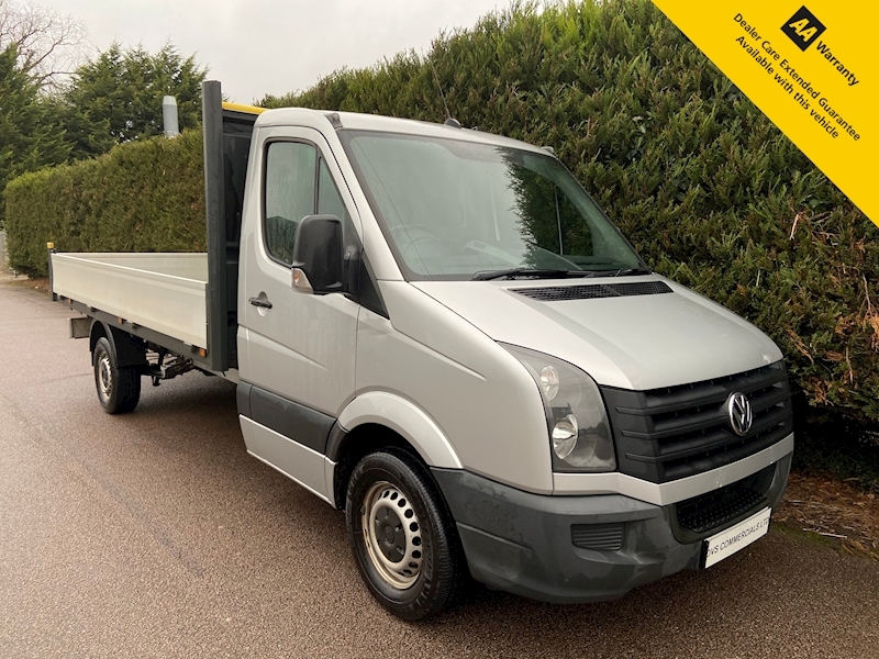 Used 2015 Volkswagen Crafter CR35 2.0 136bhp LWB 14ft DROPSIDE - 3.5 ...