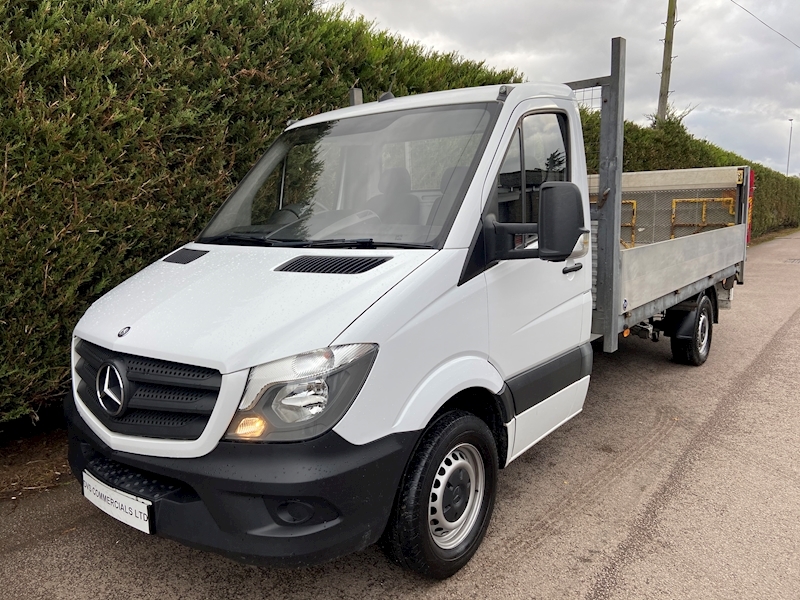 Used 2015 Mercedes-Benz Sprinter 313 2.1 LWB DROPSIDE TAIL LIFT - 3.5 ...