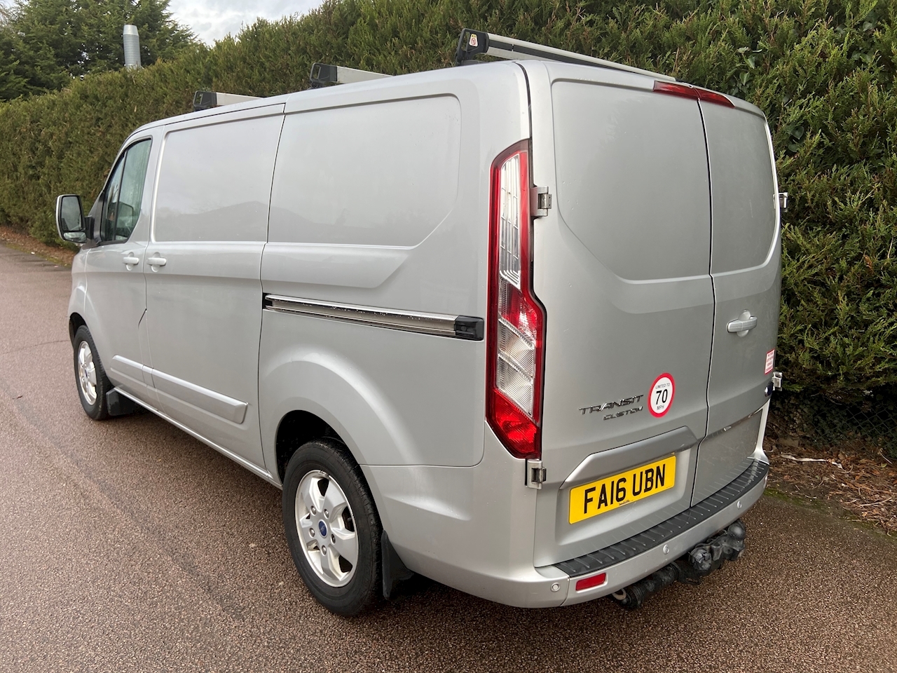 Used 2016 Ford Transit Custom Limited 2.2 L1 H1 SWB PANEL VAN SILVER ...