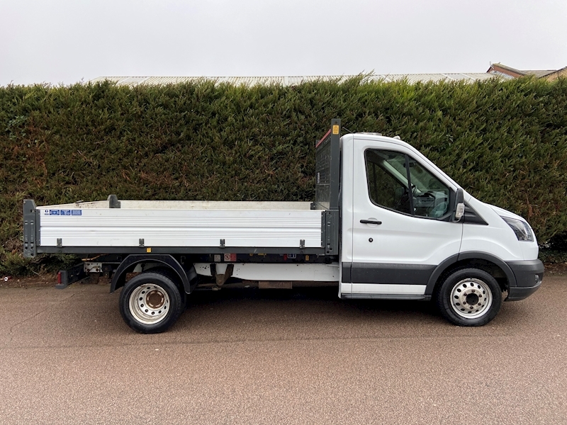 Used 2017 Ford Transit T350 Mwb Euro 6 Single Cab Tipper Drw 3 5 Ton