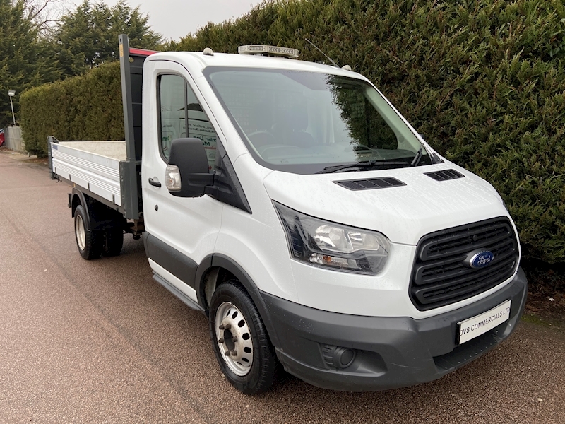 Used 2017 Ford Transit T350 MWB EURO 6 SINGLE CAB TIPPER DRW 3.5 TON ...