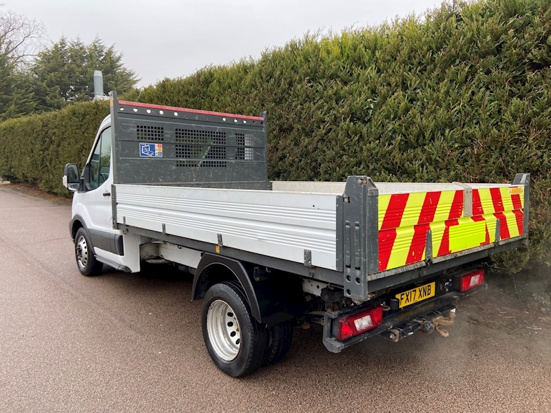Used 2017 Ford Transit T350 MWB EURO 6 SINGLE CAB TIPPER DRW 3.5 TON ...
