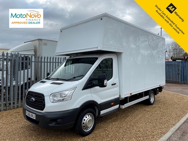 Used 2016 Ford Transit 2.2 TDCi 350 LWB L4 Luton Van - Cantilever Tail ...