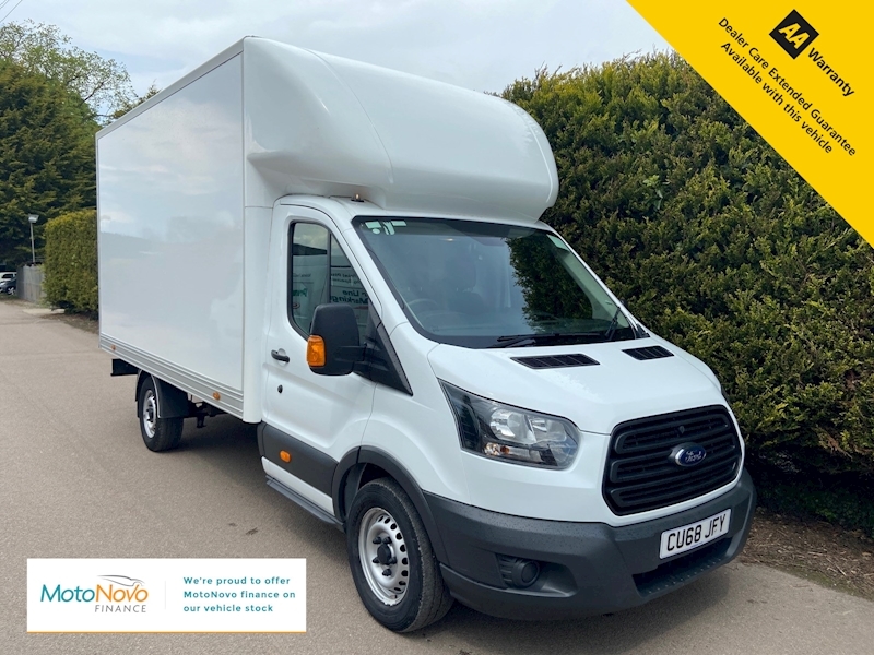 Used 2018 Ford Transit 350 2.0 130bhp LWB L4 EF Luton Van - EURO 6 For ...