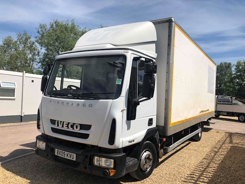 Used 2009 Iveco Eurocargo 75E16s 3.9 160bhp 22ft Box Lorry - Cantilever ...