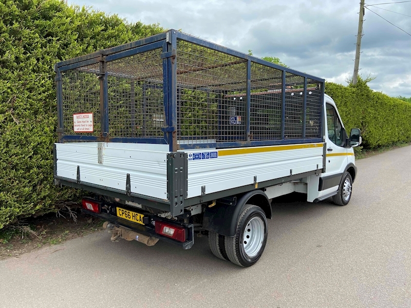 Used 2016 Ford Transit 350 2.2 TDCI RWD DRW CAGED TIPPER For Sale in ...
