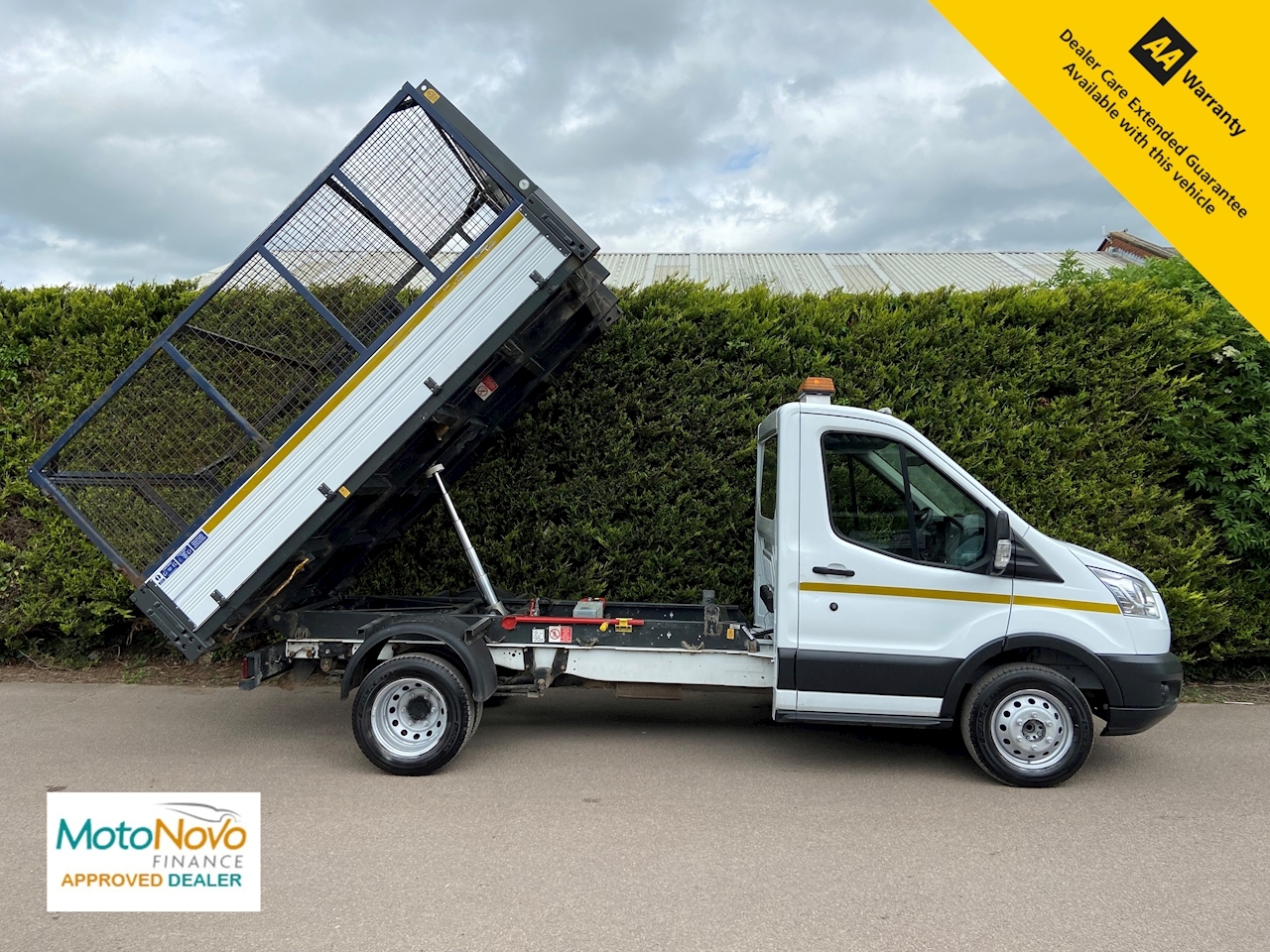 Used 2016 Ford Transit 350 2.2 TDCI RWD DRW CAGED TIPPER For Sale in ...