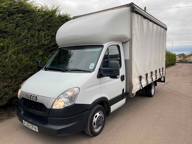 Used 2012 Iveco Daily 35C17 Automatic 3.0 170bhp XLWB Curtain Sided Van ...
