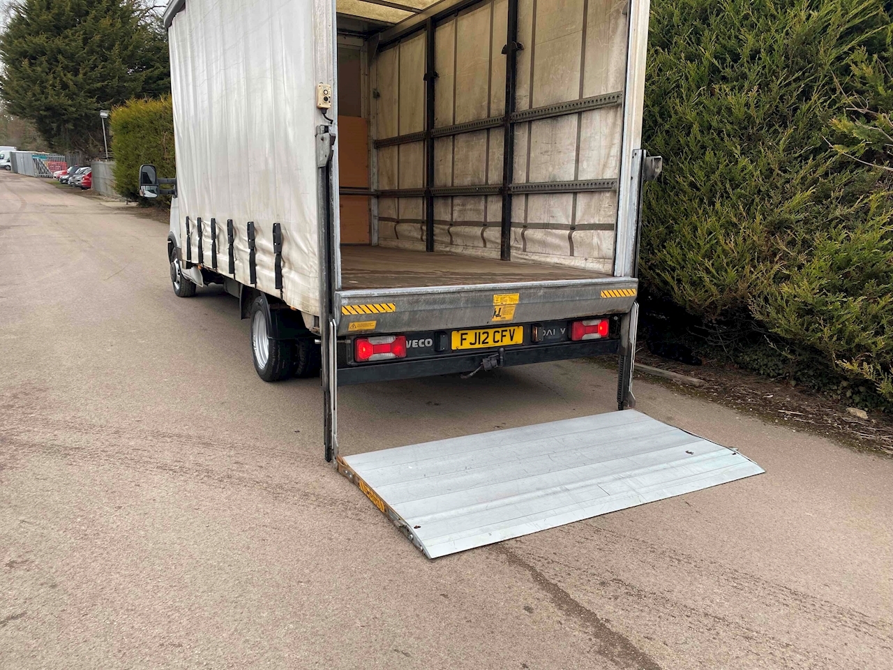 Used 2012 Iveco Daily 35C17 Automatic 3.0 170bhp XLWB Curtain Sided Van ...