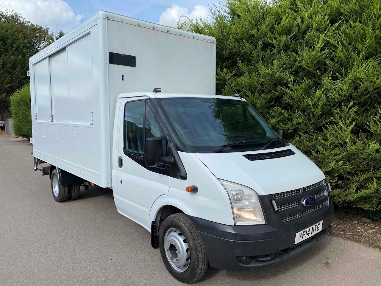 Used 2014 Ford Transit 2.2 125bhp LWB EF LUTON VAN BARN DOORS WITH ...