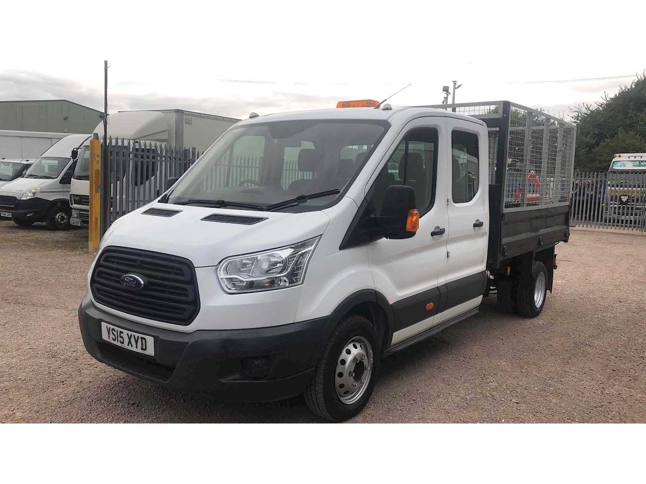 Used 2015 Ford Transit 350 2.2 TDCI LWB DRW Double Cab - Tipper For ...