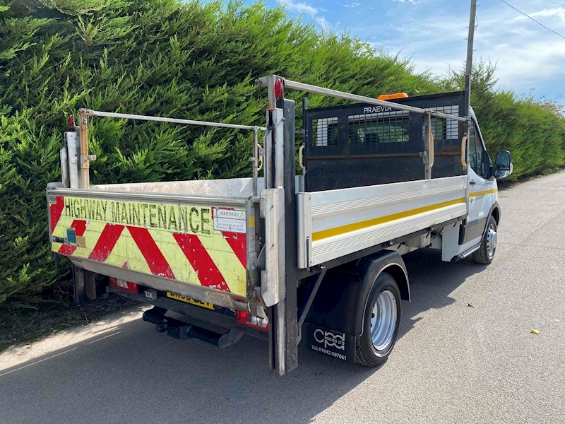 Used 2016 Ford Transit 350 2.2 TDCI LWB TIPPER WITH TAIL LIFT For Sale ...