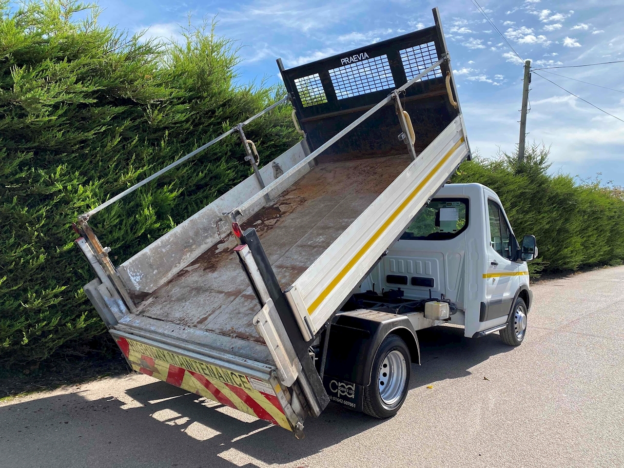 Used 2016 Ford Transit 350 2.2 TDCI LWB TIPPER WITH TAIL LIFT For Sale ...