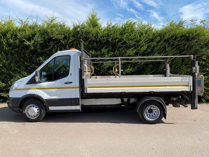 Used 2016 Ford Transit 350 2.2 TDCI LWB TIPPER WITH TAIL LIFT For Sale ...
