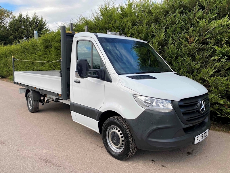 Used 2019 Mercedes-Benz Sprinter 314 2.1 CDI LWB 14ft DROPSIDE FLATBED ...