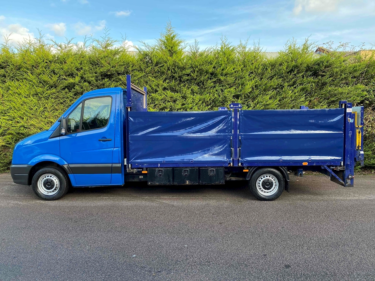 Used 2014 Volkswagen Crafter CR35 2.0 TDI LWB 14FT DROPSIDE FLATBED ...