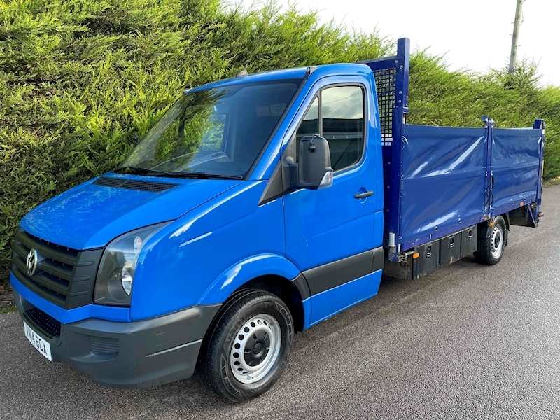 Used 2014 Volkswagen Crafter CR35 2.0 TDI LWB 14FT DROPSIDE FLATBED ...