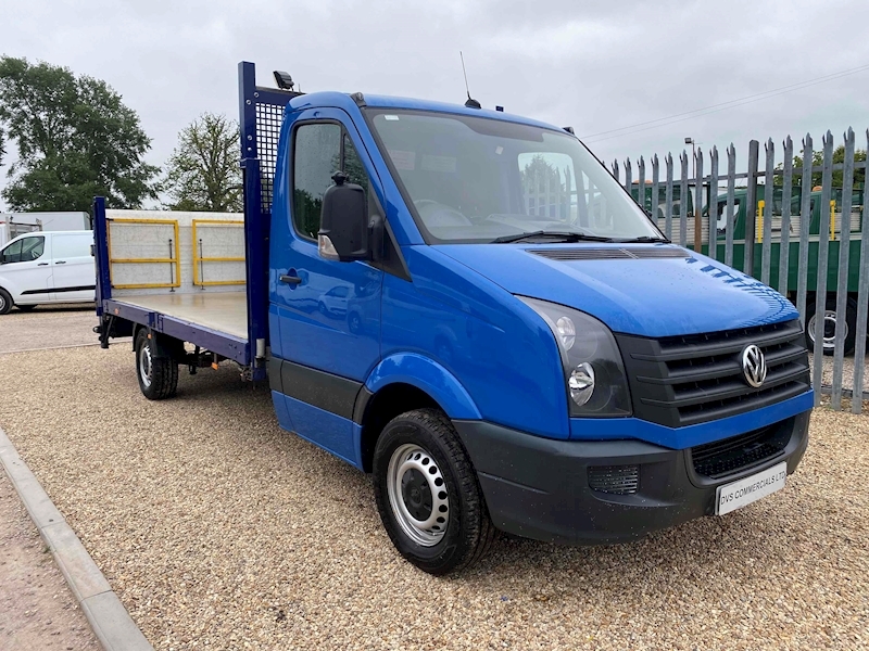 Used 2014 Volkswagen Crafter CR35 2.0 TDI LWB 14FT DROPSIDE FLATBED ...