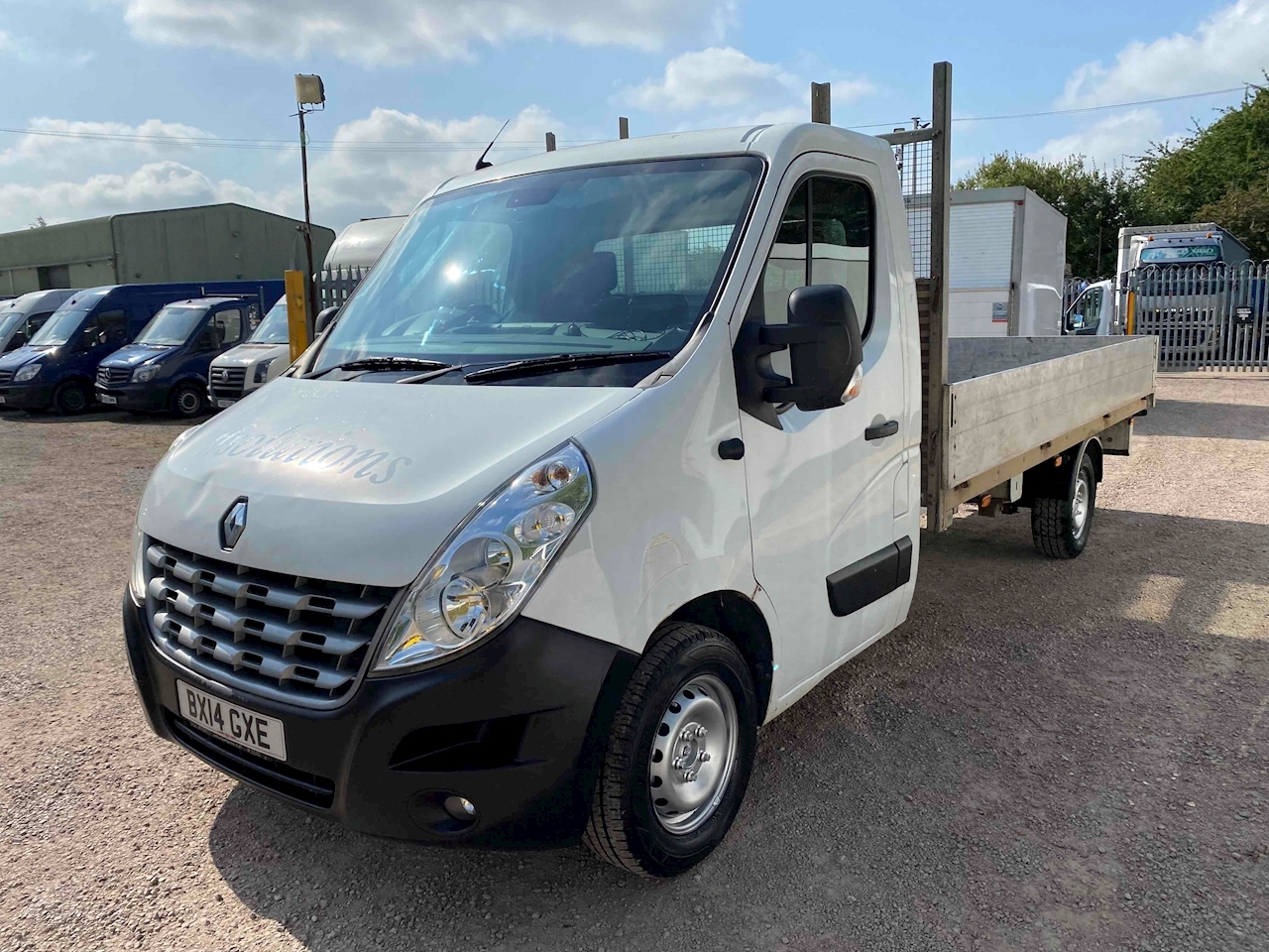 Used 2014 Renault Master dCi 35 2.3 150bhp XLWB 14FT DROPSIDE FLATBED ...