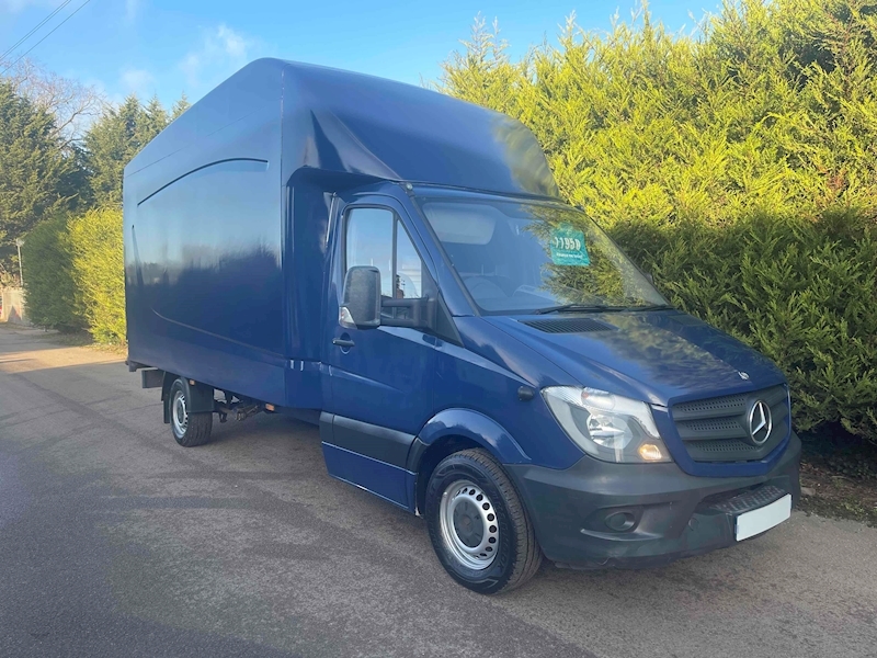 Used 2014 Mercedes-Benz Sprinter 2.1 130bhp LWB LUTON VAN - 1.2m TAIL ...
