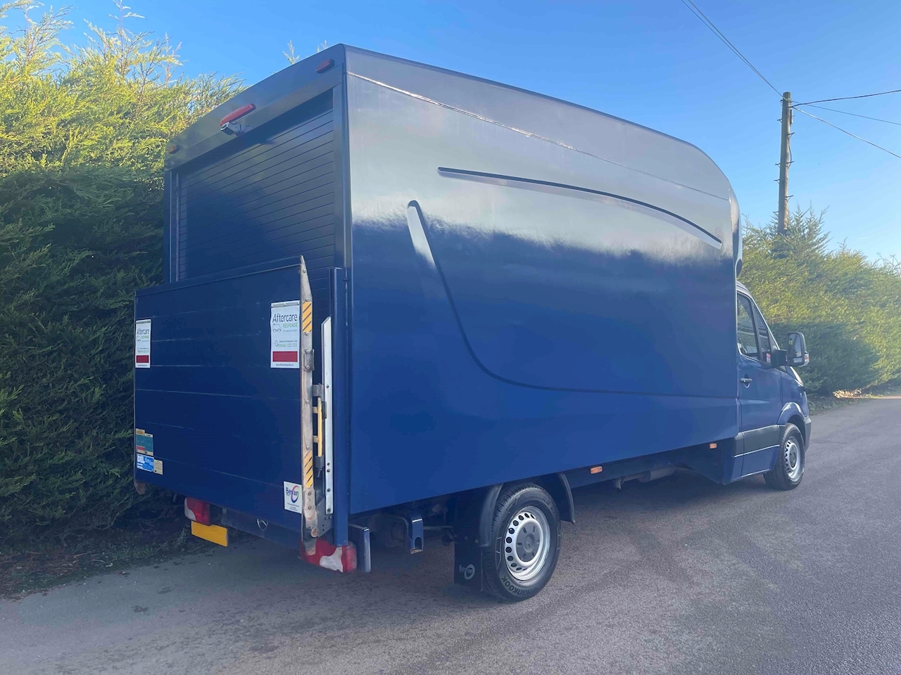 Used 2014 Mercedes-Benz Sprinter 2.1 130bhp LWB LUTON VAN - 1.2m TAIL ...