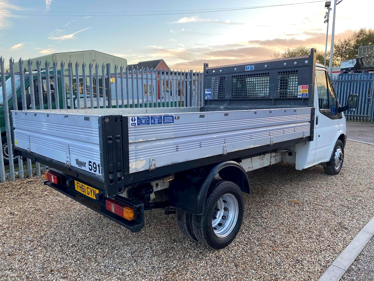 Used 2012 Ford Transit Tipper T350 2 4 Mwb Single Cab Tipper Twin
