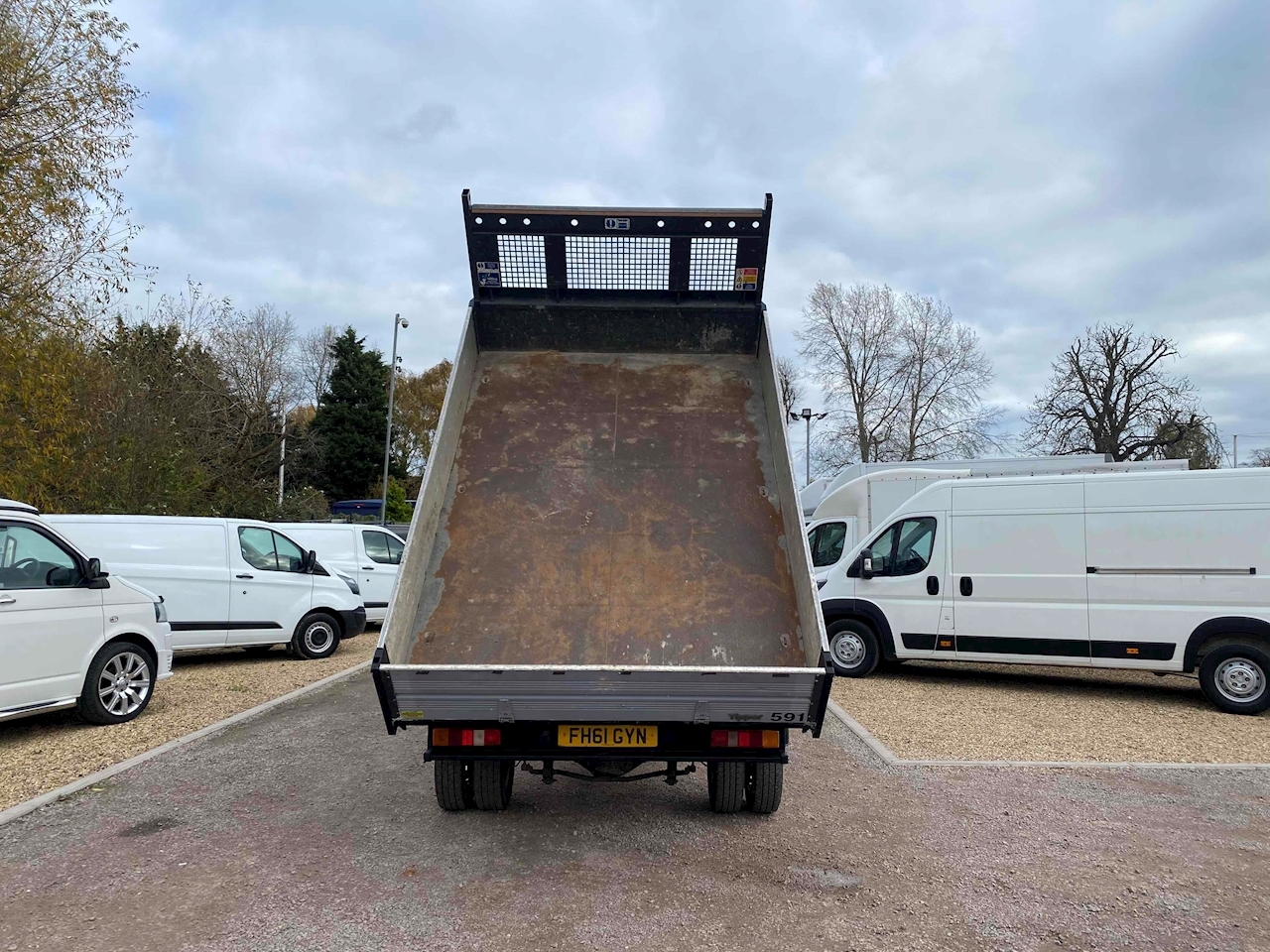 Used 2012 Ford Transit Tipper T350 2 4 Mwb Single Cab Tipper Twin