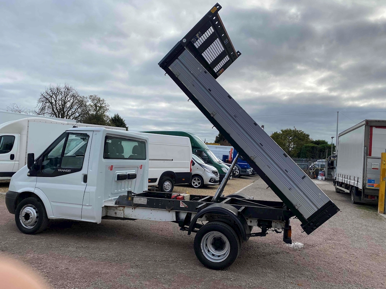 Used 2012 Ford Transit Tipper T350 2.4 MWB SINGLE CAB TIPPER - TWIN ...