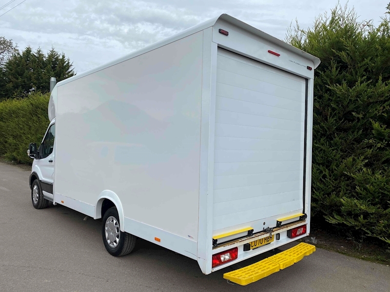 Used 2020 Ford Transit 350 2.0 ECOblue Leader LWB Low Loader Luton Van ...