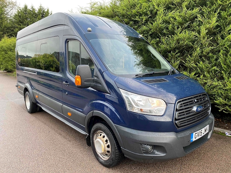 Used 2015 Ford Transit 460 Trend 2.2 TDCI LWB L4 H3 Minibus - 17 SEATS ...