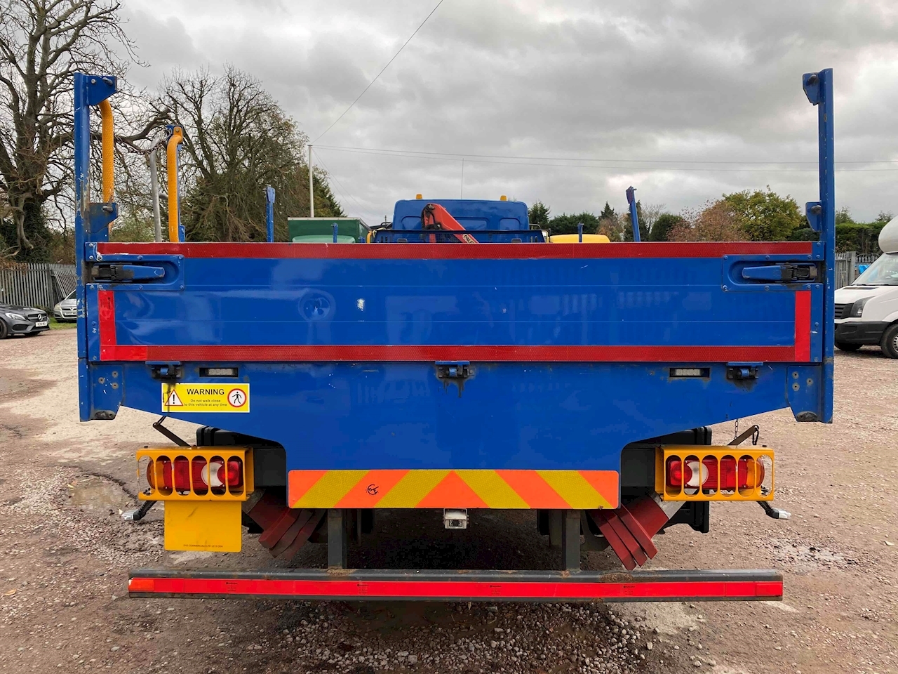 Used 2013 DAF LF 55.220 DROPSIDE CRANE LORRY For Sale in Leics (U1955 ...