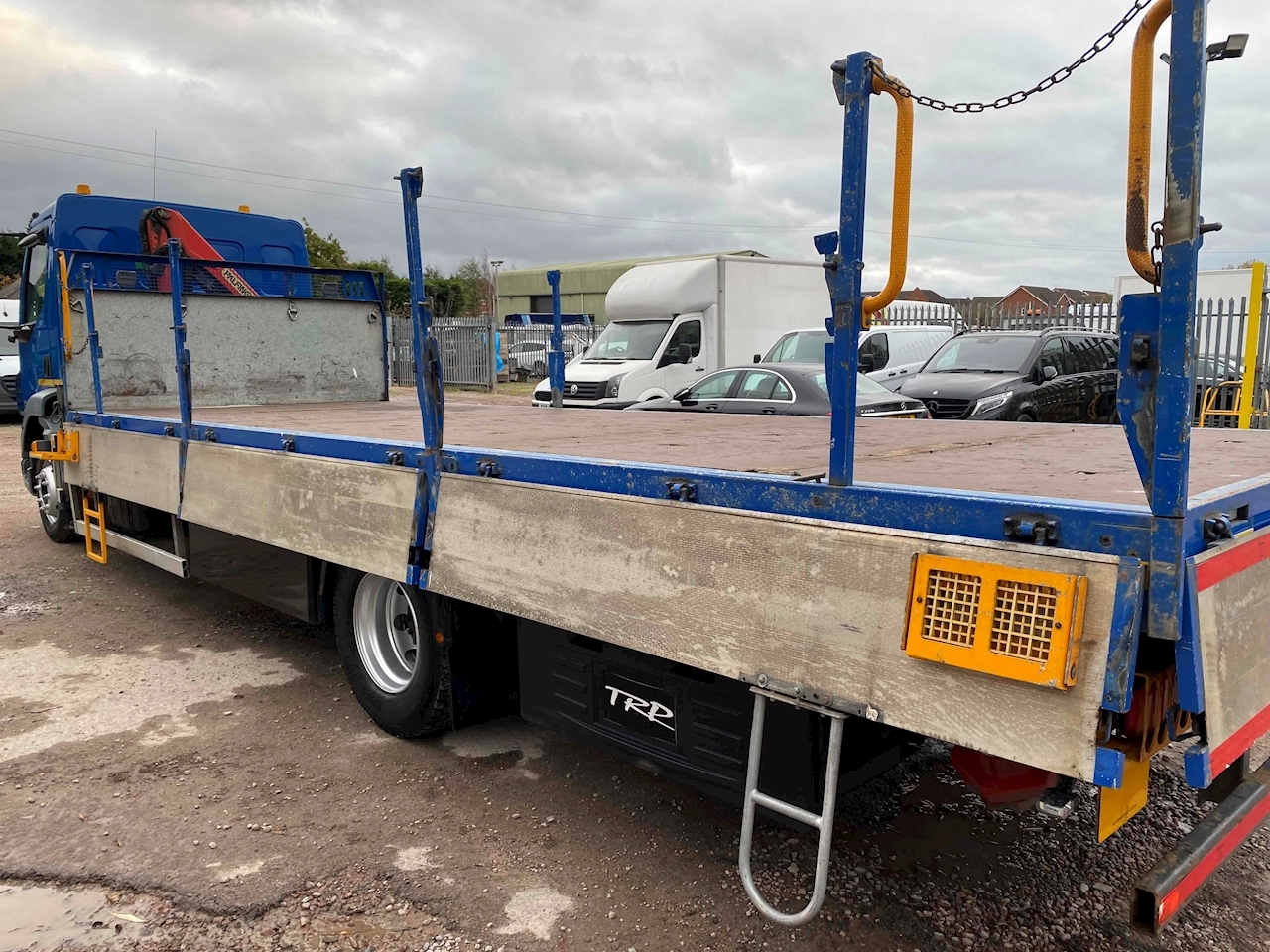Used 2013 DAF LF 55.220 DROPSIDE CRANE LORRY For Sale in Leics (U1955 ...