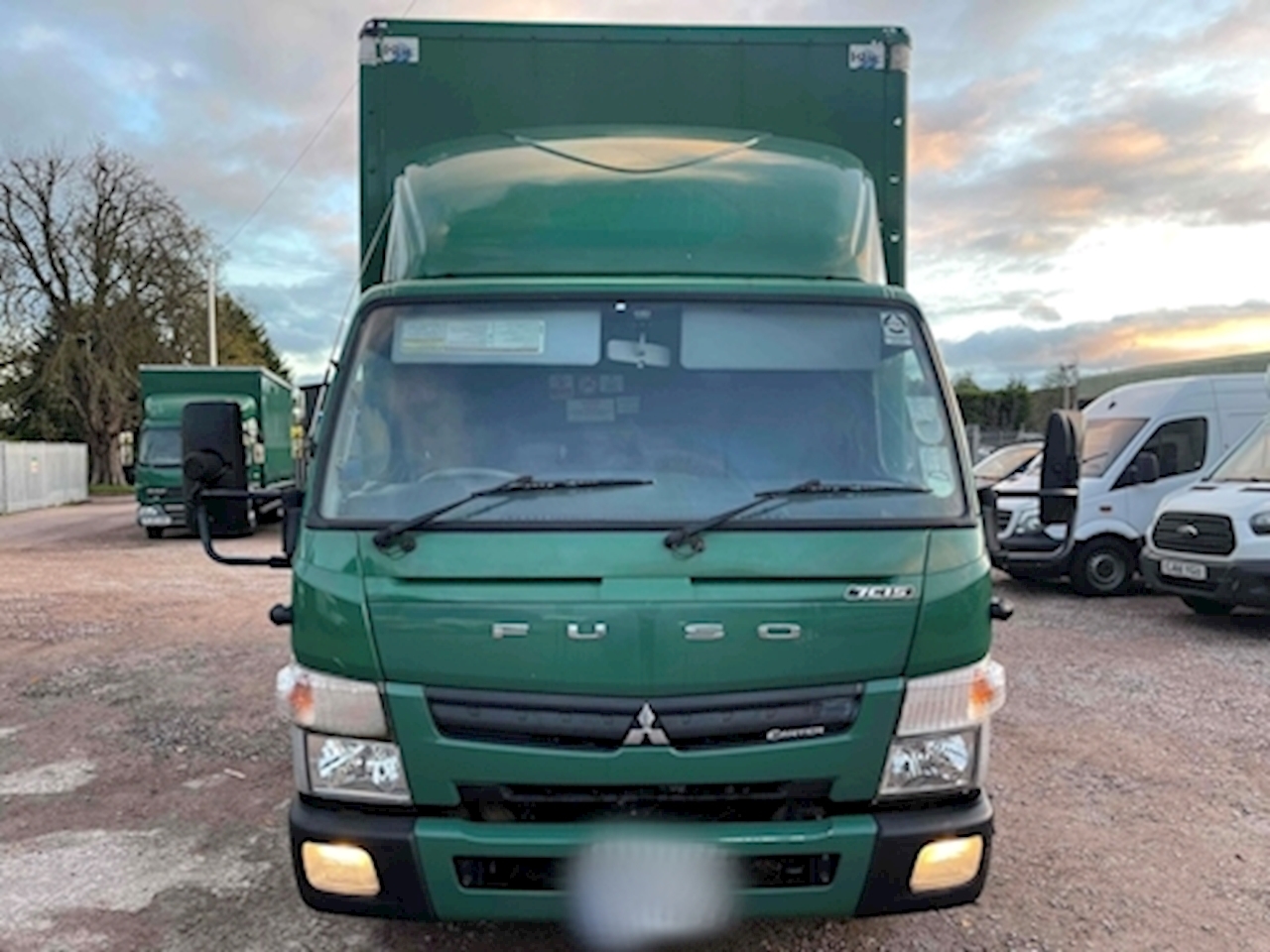 Used 2014 FUSO Canter 7C18 47 3.0 CURTAIN SIDE - CANTER LEAVER TAIL ...